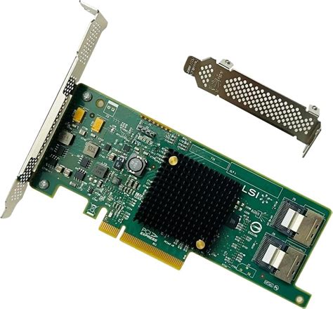 Amazon Com LSI I RAID Controller Card Gbs SAS SATA PCI E HBA IT Mode Expander Card
