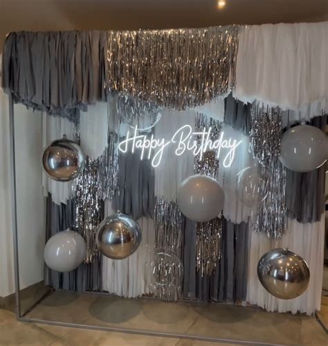 Colorful Happy Birthday Display
