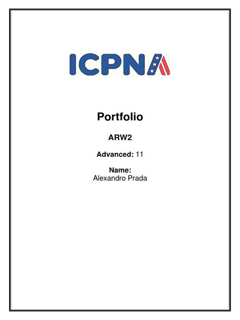 Final Portfolio Pdf Psychological Concepts Behavioural Sciences