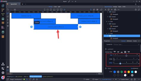 bootstrap layout bootstrap 4 and 5 visual designer wappler community