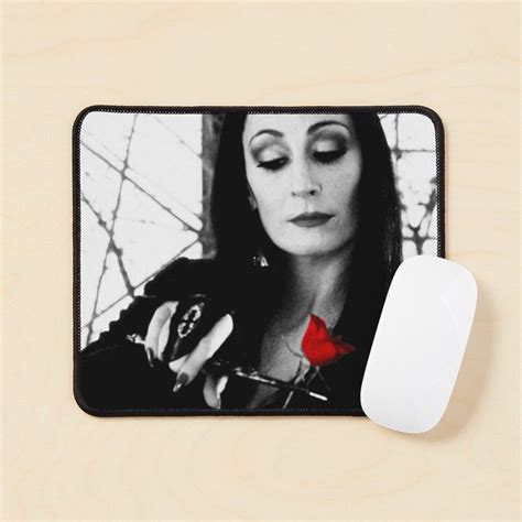 Morticia Addams Pruning Her Roses Movie Still Digital Art Mouse Pad By