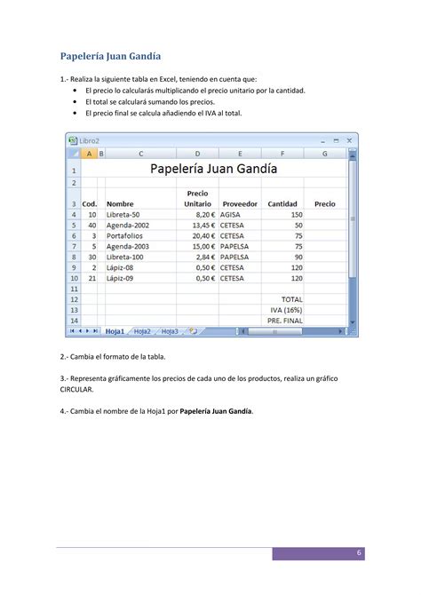 Ejercicios Practicos Excel Pdf