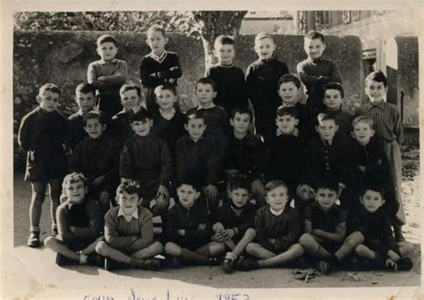 Photo De Classe Cours élémentaire De 1952 Ecole Primaire De Garçon
