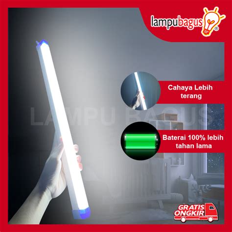 Lampu Emergency Led Panjang Lampu Neon Led Panjang Portable Usb Charger Lampu Penerangan