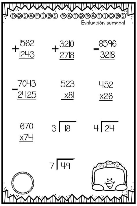 Ficha Online De Operaciones Para 2º Puedes Hacer Los Ejercicios Online O Descargar La Ficha Co