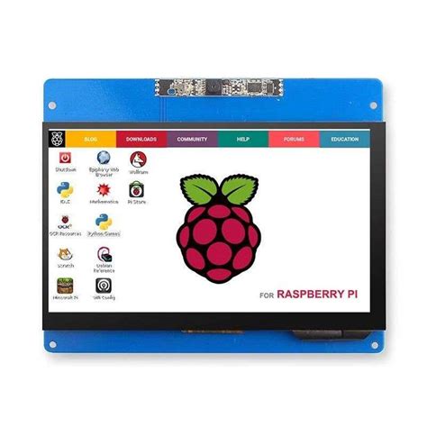 Rc070c 7inch Touch Screen Display 1024x600 Resolution With 2mp Camera For Raspberry Pi Er