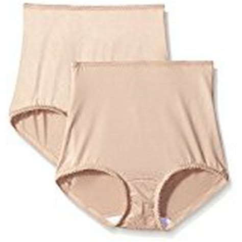 Hanes Hanes Shapewear Womens Light Control 2 Pack Shaping Brief