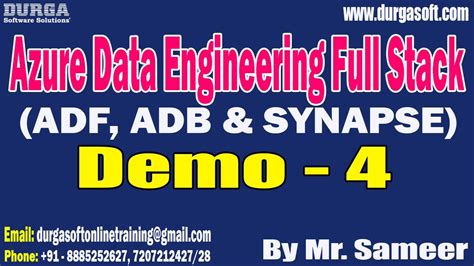 Azure Data Engineering Full Stack Tutorials Demo 4 By Mr