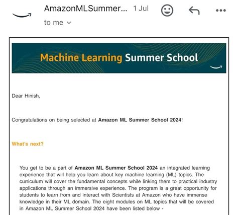Machinelearning Ai Amazonml Continuouslearning Careergrowth