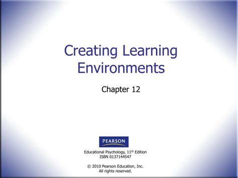 ppt creating learning environments powerpoint presentation free