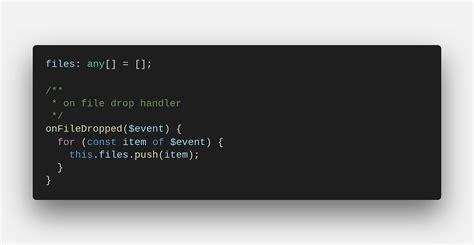 How To Create A Drag And Drop File Uploading In Angular By Tarek