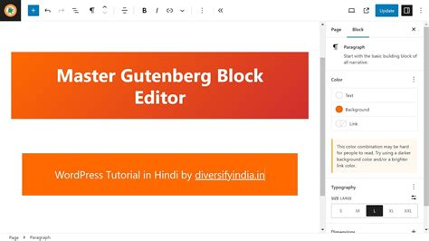 How To Use Gutenberg Block Editor Wordpress Tutorial In Hindi Youtube