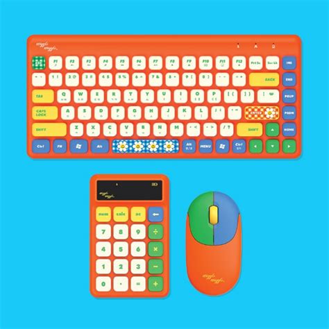 Abko X Wiggle Wiggle Wireless Keyboard And Mouse Set Wiggle Wiggle Indonesia