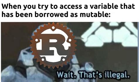 rust in a nutshell r programmerhumor