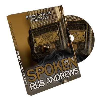 Spoken By Rus Andrews Dvd