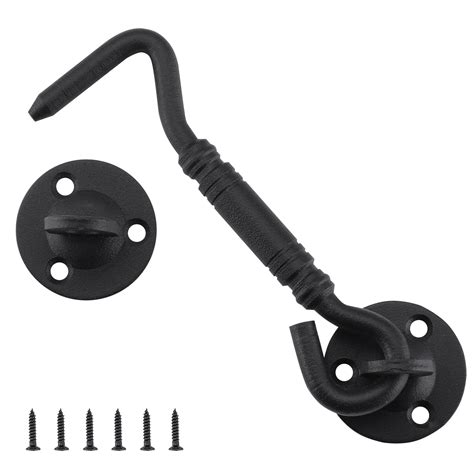 Wellmade 4 Door Hook And Eye Latch Set 1 Pack Rust Proof Gate Latch