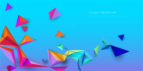 벡터 추상 3d 기하학적 다각형 삼각형 패턴 모양 여러 가지 빛깔 보라색 노란색과 녹색 파란색 배경 배너 템플릿 비즈니스 웹 디자인에 대한 다각형 배경 0명에 대한 스톡