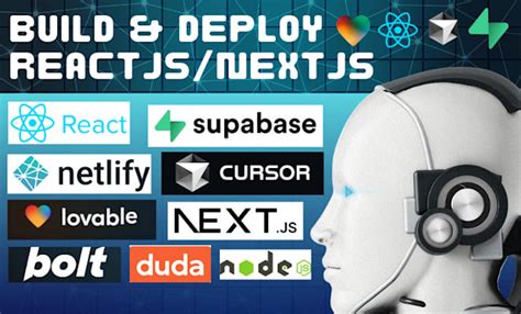 React Next Js Web App Using Lovable Dev Ai Bolt New V0 Databutton