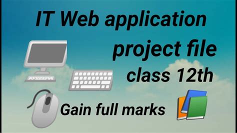 It Web Application Class 12 Practical File 📚🖥️ Youtube