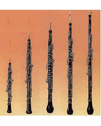 From Left Piccolo Oboe Oboe Oboe Damore English Horn Bass Oboe
