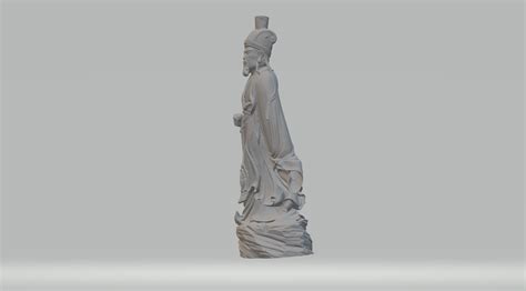 Stl File Zhuge Liang 3d Model 3d Print Model・3d Printable Design To