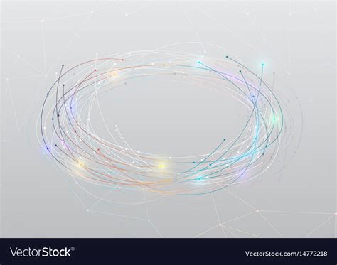 Background Abstract Technology Communication Data Vector Image