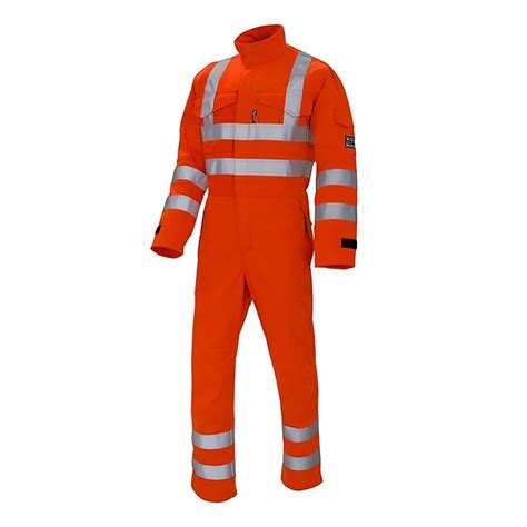 Pegdev Pdl Progarm Hi Vis Orange Fr Arc Flash Mens Quality Coverall