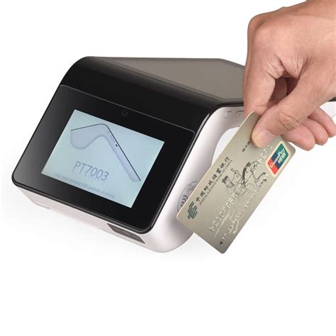 Android Mobile POS Terminal Card Reader NFC EMV IC Card With Barcode Scanner And Customer