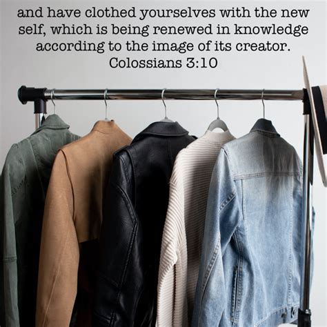 Colossians 3 10 And Have Clothed Yourselves With The New Self Which Is Being Renewed In