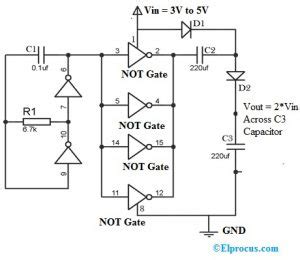 4049 IC Hex Inverter Datasheet Working Its Applications