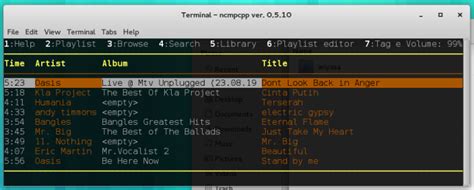 install mpd mpc dan ncmpcpp di archlinux ariyasawanda s blog