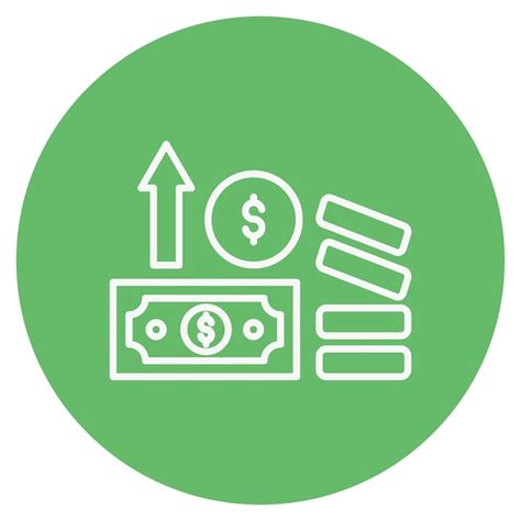 Premium Vector Cash Flow Vector Illustration