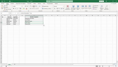 Cómo Concatenar Celdas en Excel Solvetic