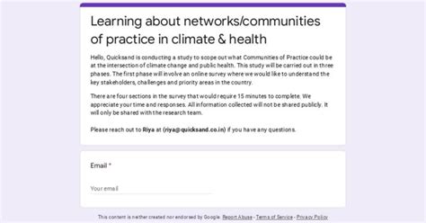 Rishabh Sachdeva On Linkedin Learning About Networks Communities Of Practice In Climate And Health