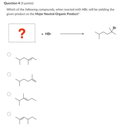 solved question 4 3 ﻿points which of the following