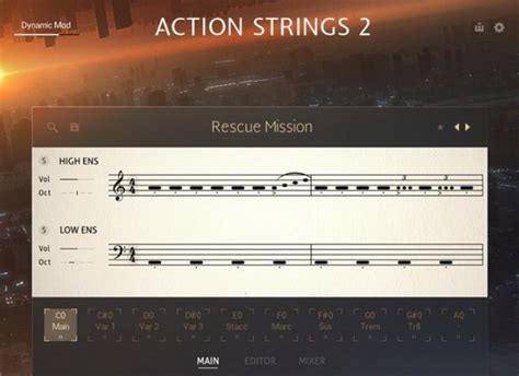 Native Instruments Action Strings 2 библиотека струнных инструментов