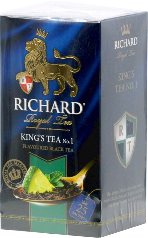 Richard. King Tea №1 карт.упаковка, 25 пак. - Чай&Кофе ОПТ