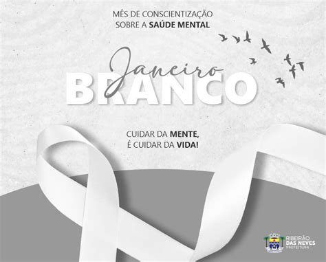 Ação Janeiro Branco Prefeitura De Ribeirão Das Neves