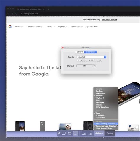 MacOS Mojave Disable The Floating Screenshot Thumbnail Using Defaults
