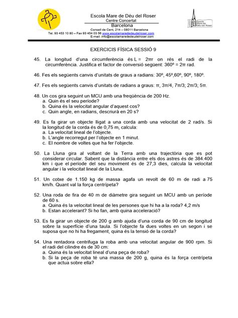 Exercicis Sessio 9 Pdf