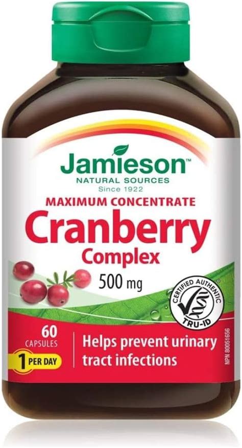 Buy Cranberry Capsules 500mg 60 Count Online Philippines Ubuy