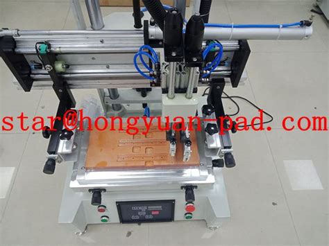 Desktop Vacuum Table Screen Printing Machine For Ruler
