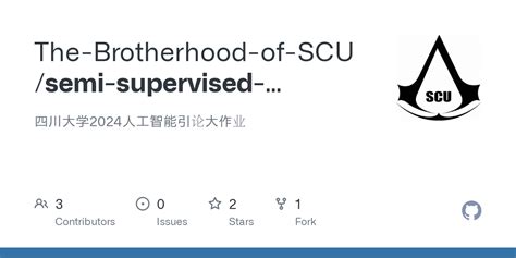 Semi Supervised Learningfinalreportpdf At Main · The Brotherhood Of