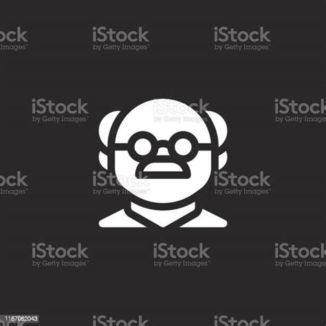 교수 아이콘 웹 사이트 디자인 및 모바일 앱 개발을위한 교수 아이콘을 채웠습니다 검은 배경에 고립 된 채워진 교육 컬렉션에서 교수 아이콘 교수에 대한 스톡 벡터 아트 및