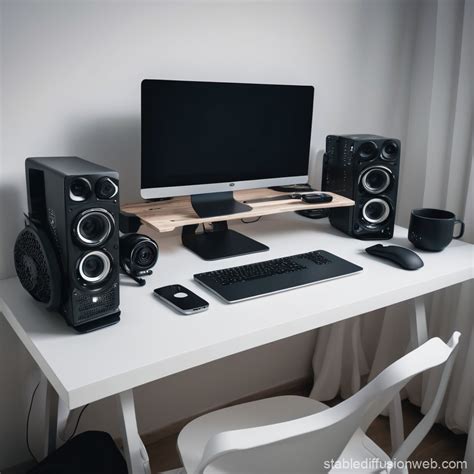 Cool Tech Workspace Setup Stable Diffusion Online