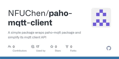 github nfuchen paho mqtt client a simple package wraps paho mqtt