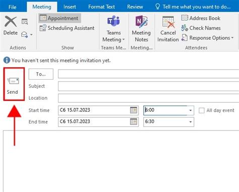 How To Send A Calendar Invite In Outlook Step By Step Guide