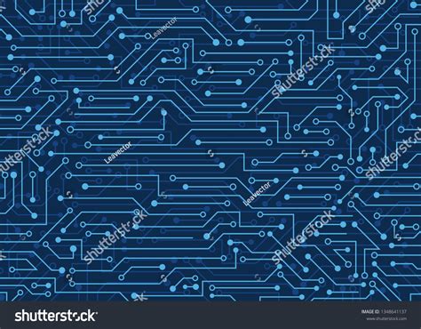 회로 기판 기술 배경웹 장식 그래픽 스톡 벡터로열티 프리 1348641137 Shutterstock