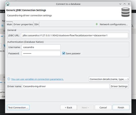 Trouble Connecting Dbeaver To Cassandra In Docker Container On Debian