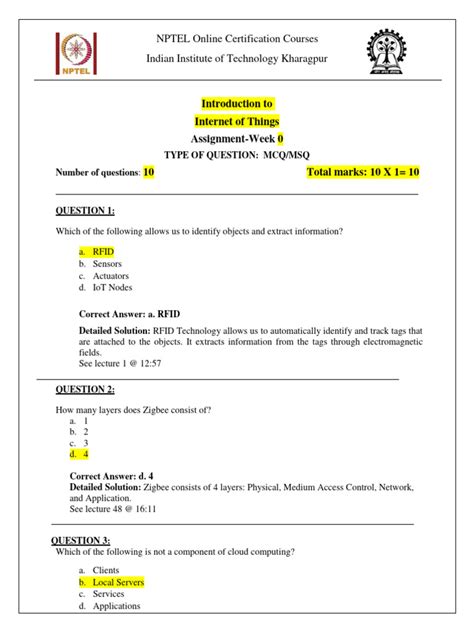iot assignment answer week1 week12 jan apl 2024 pdf internet of
